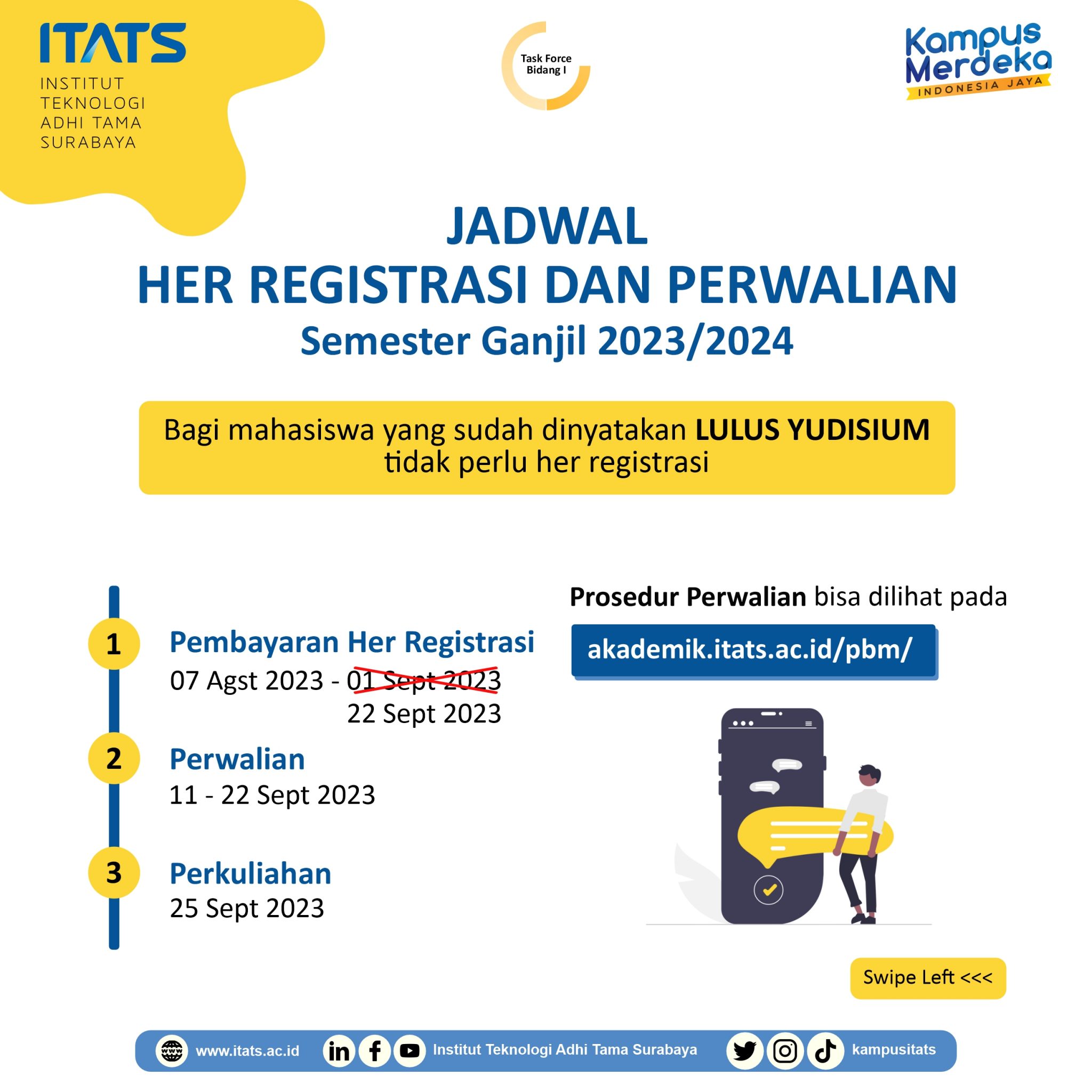 Her Registrasi & Perwalian Semester Ganjil 2023/2024 - PORTAL AKADEMIK